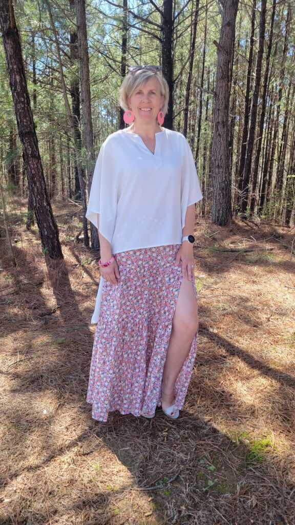 Styling a White Top with the Ageless Style Link Up