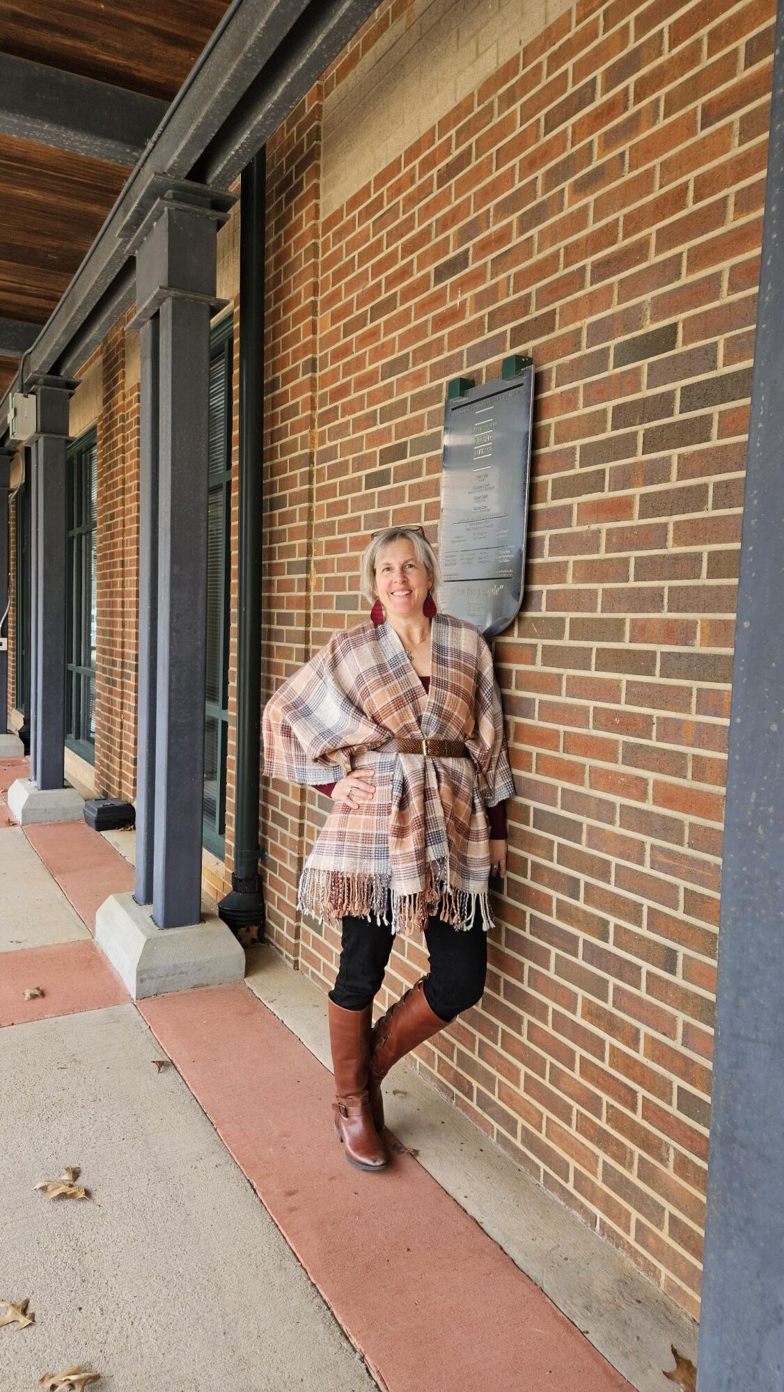 Poncho with a Belt